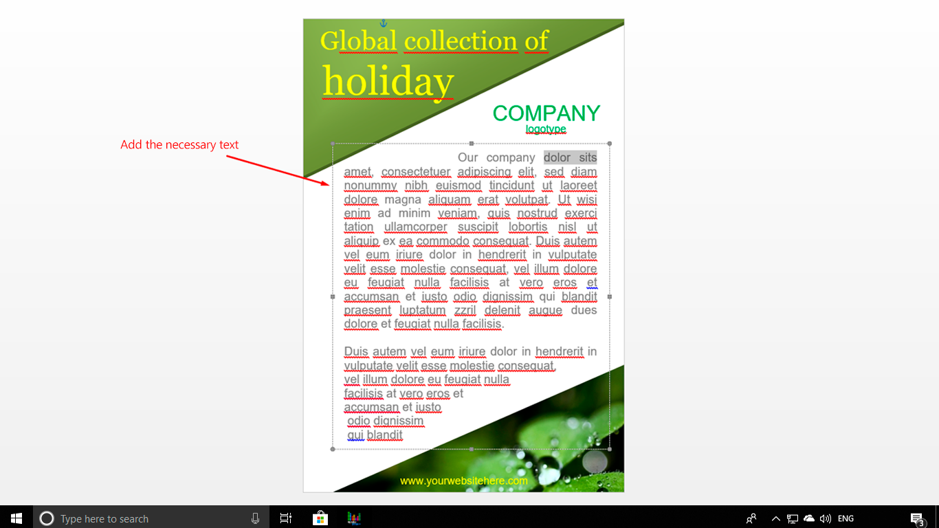 Create your CV, an invitation or a company flyer with Templates for ...