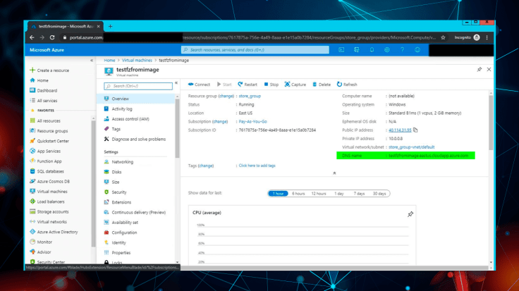 Installation of Secure FTP Server on Azure Server 2016