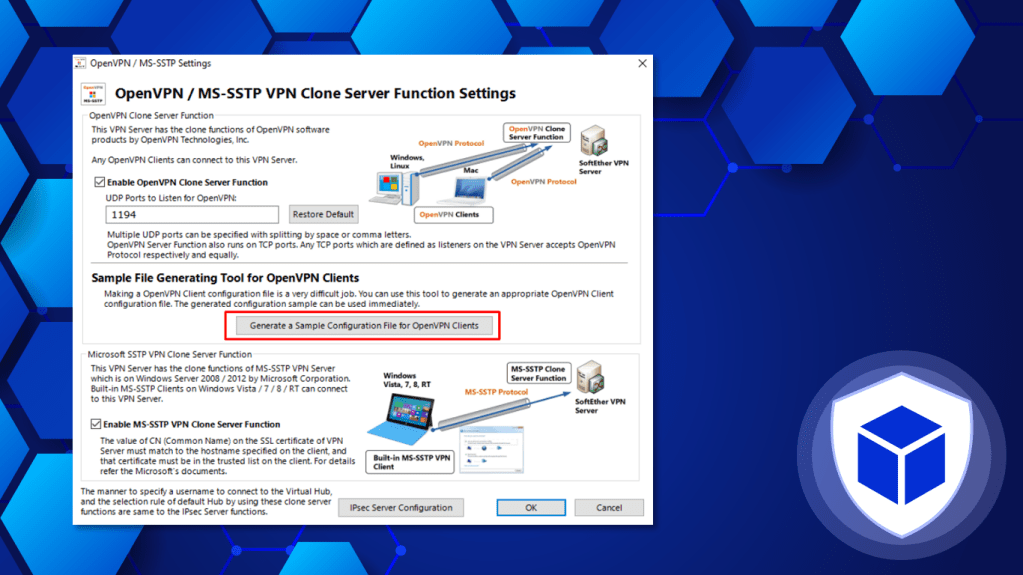 SoftEther VPN Server Free VPN for Windows