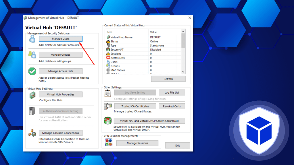 SoftEther VPN Server Free VPN for Windows