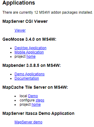 Guide – How To Start – MapServer (MS4W) – Mapping Engine for Windows ...