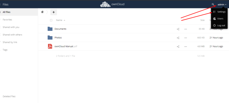 Guide – How To Start – ownCloud – File Sync and Share Server for Ubuntu