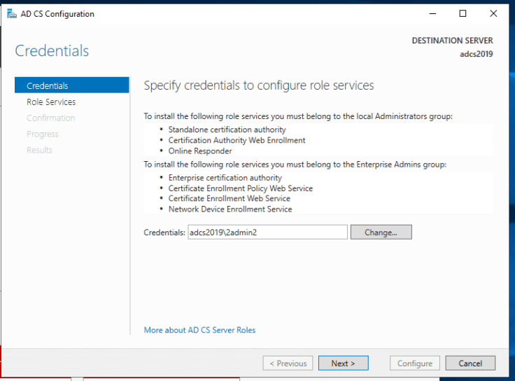 Guide – How To Start – AD Certificate Services on Windows Server 2019 ...