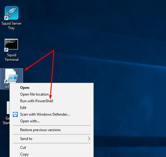Guide – How To Start – Squid Proxy Server on Windows Server 2019 on Amazon