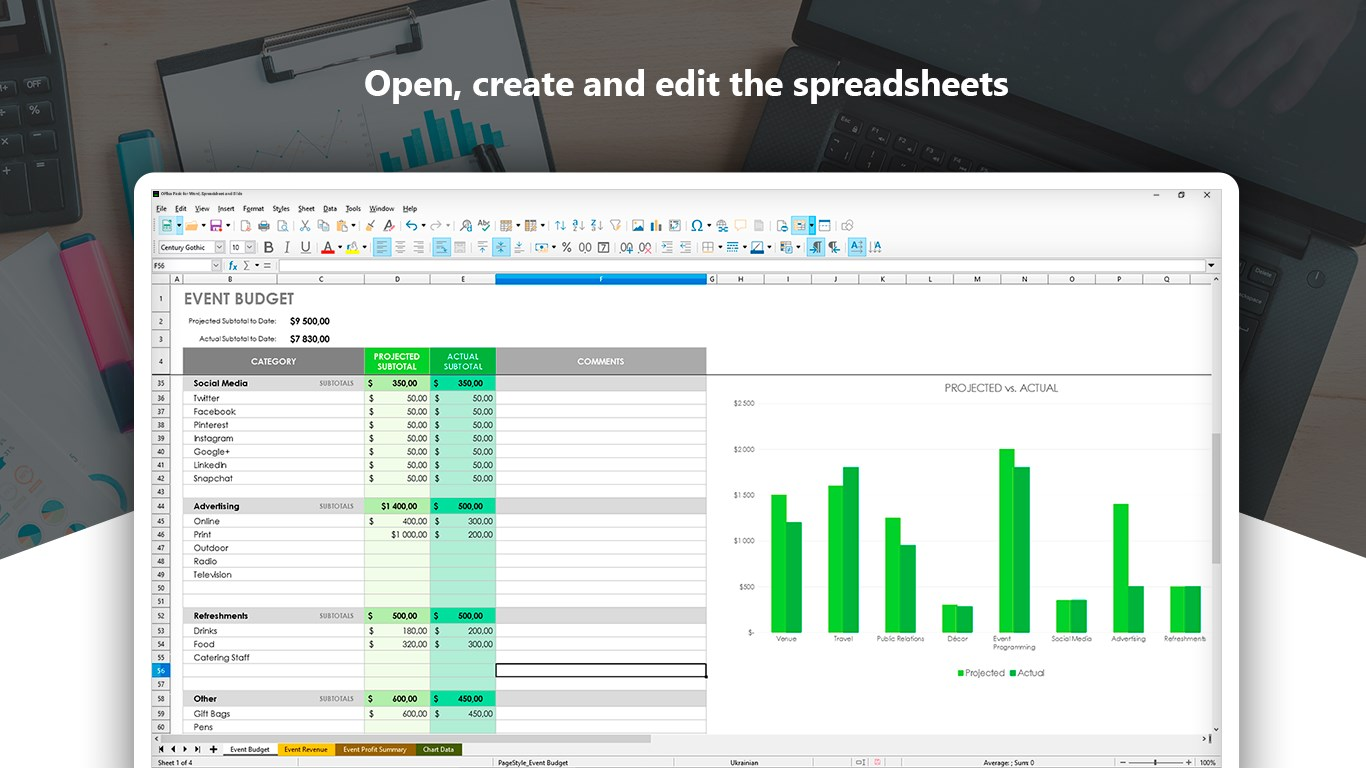 Office Pack for Document, Spreadsheet and Slide – Tidal Media Inc ...