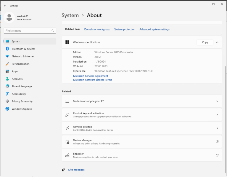 Guide – How To Start – Datacenter Base Image on Windows Server 2025 ...